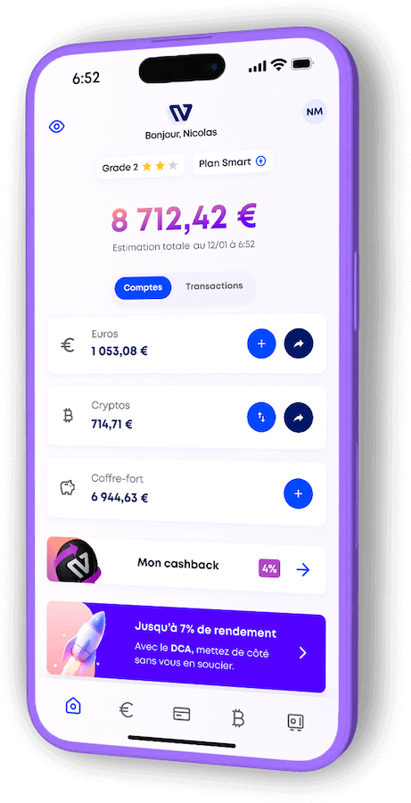 Wigl - Gère tes Euros et investis en Crypto - Wigl